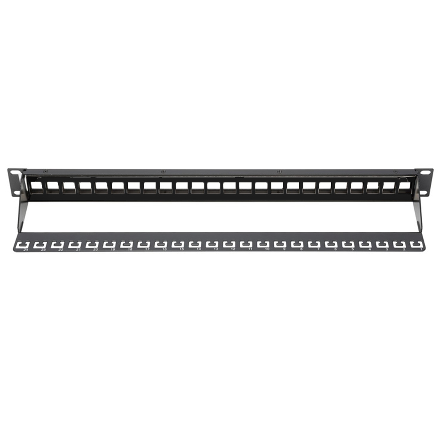 24 Port UTP Modular Patch Panel | LANSAN