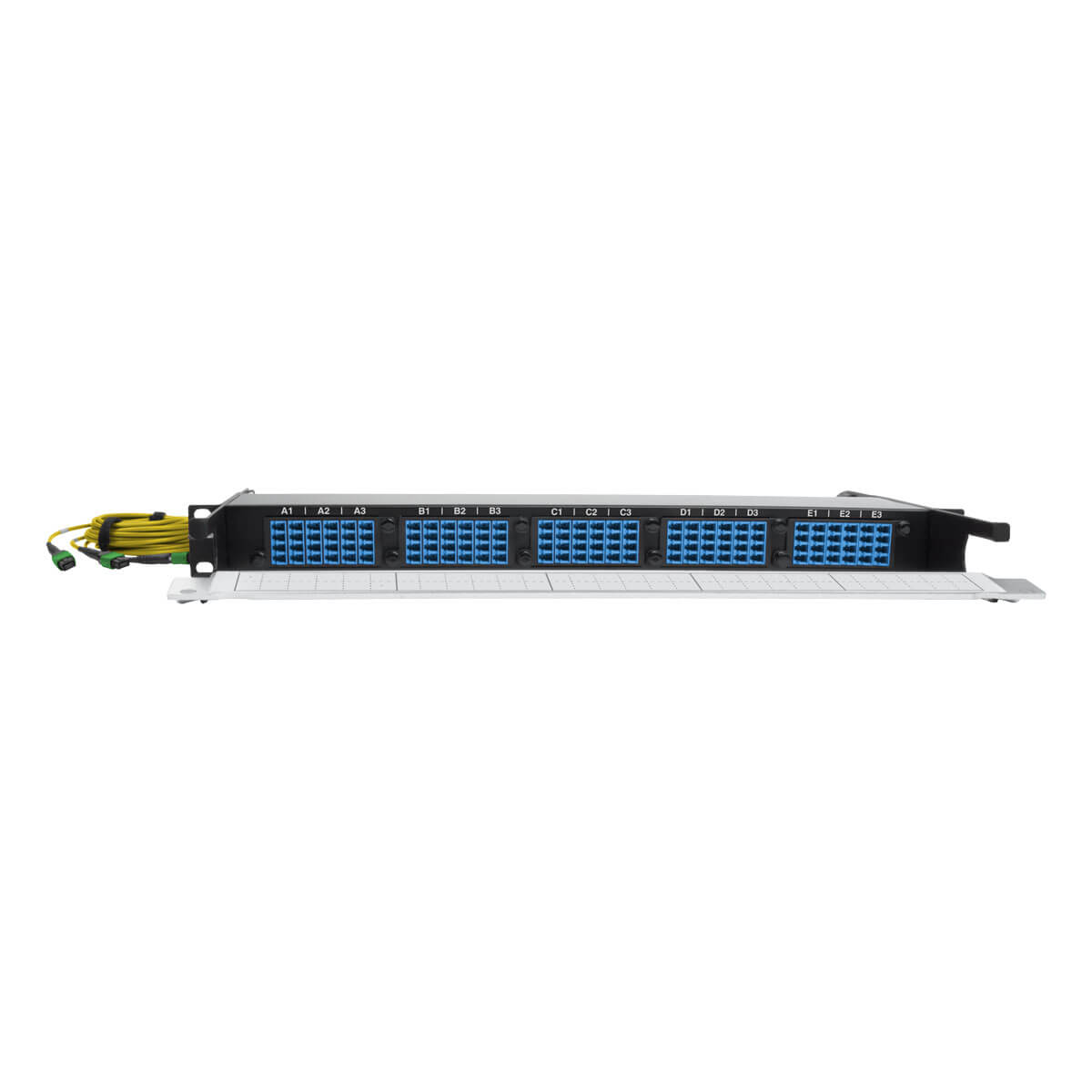 40/100Gb Fiber Breakout Patch Panel, 40Gb to 4 x 10Gb, 100Gb to 4 x ...